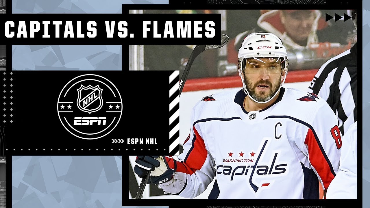 Washington Capitals at Calgary Flames | Full Game Highlights - YouTube