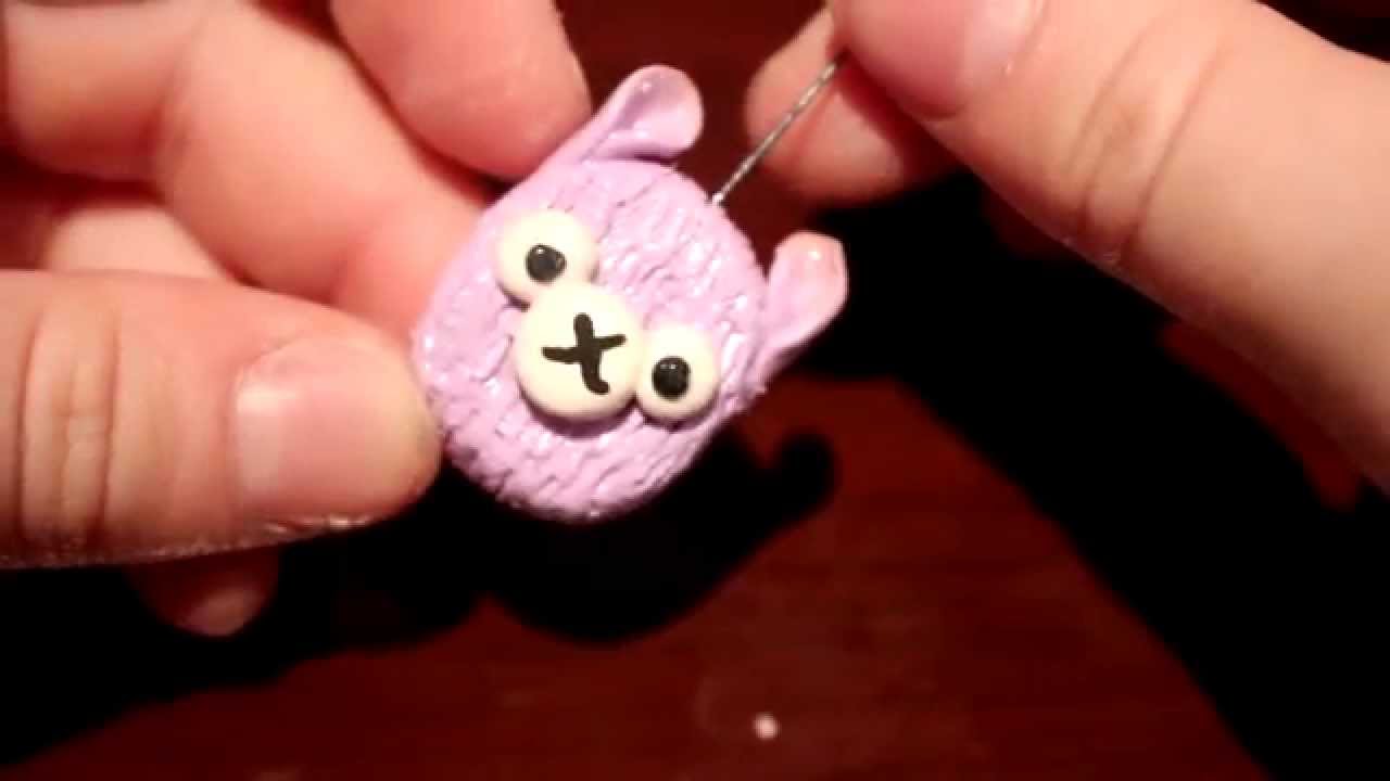Polymer Clay Tutorial #5 Alpaca Charm - YouTube