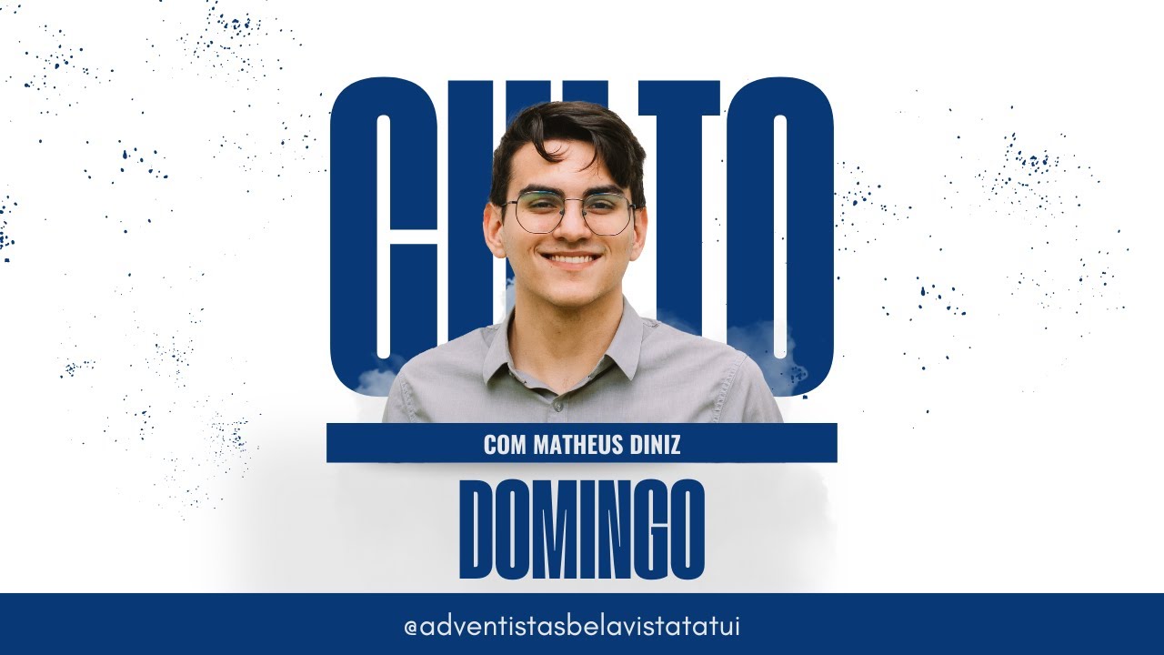 Culto de Domingo | Matheus Diniz - YouTube