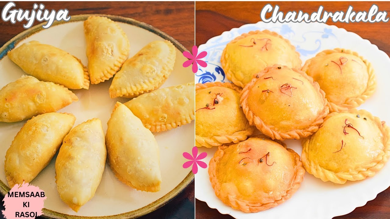 खस्ता गुजिया और रसीली चन्द्रकला इस होली पर बनाइये कम मेहनत में ज्यादा ...