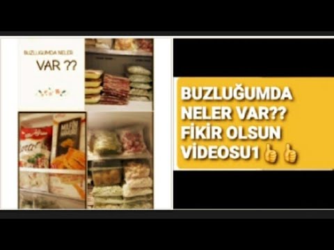 BUZLUĞUMDA NELER ??                            FİKİR OLSUN VİDEOSU🥰😍