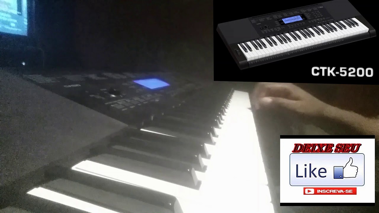 Casio CTK 5200 teste - YouTube