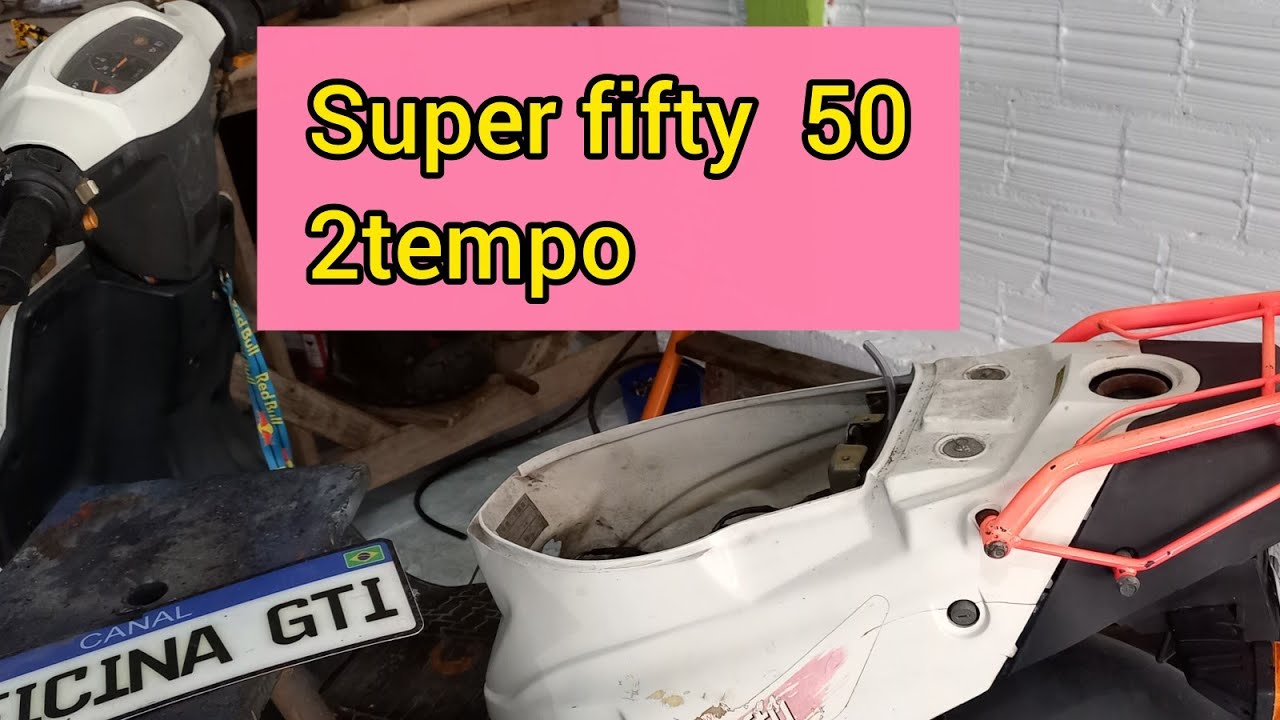 ligando sundown super fifty 50cc 2tempo após muitos anos parada - YouTube