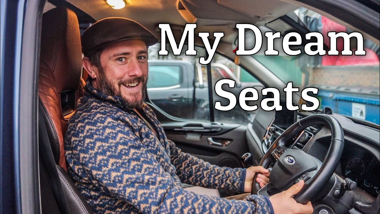 The Comfiest Van Seat I've Ever Used | Upgrading my Camper Van Seats ...