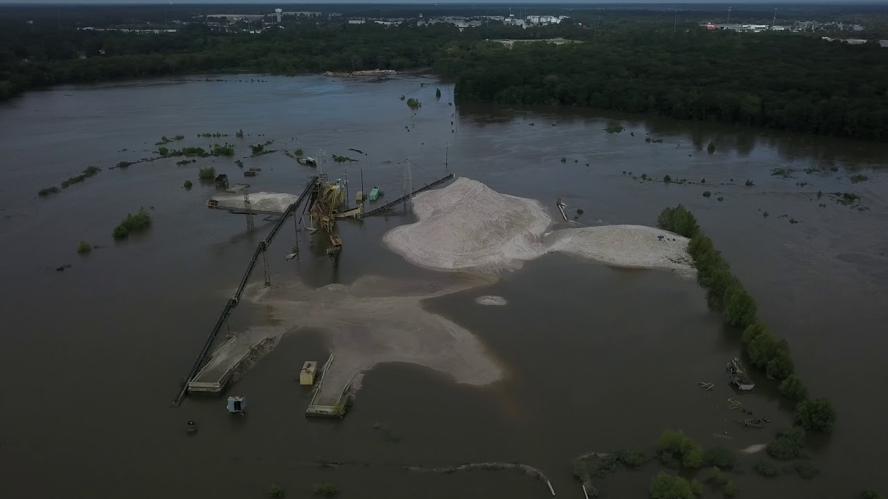 Hurricane Harvey Flooding II - Conroe, TX - YouTube