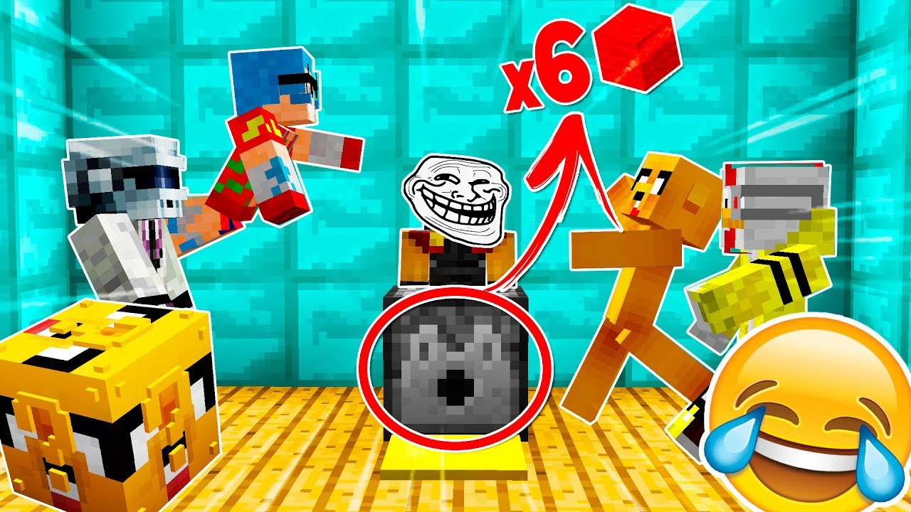 LUCKY BLOCKS DE MIKECRACK DE RISA CON TROLL 😂 MINECRAFT 🍀 C/ MIKE ...