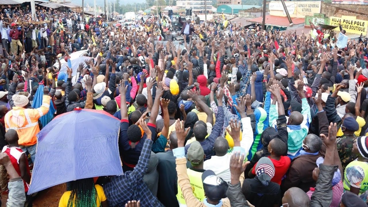 SEE DP RUTO'S MASSIVE CROWD IN SUNEKA TOWN, KISII COUNTY!! - YouTube