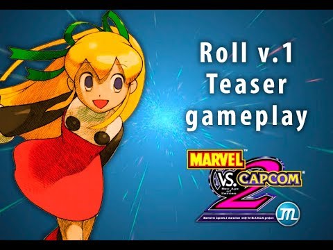 Marvel vs Capcom 2 M.U.G.E.N. Project - Roll v1 Teaser Gameplay - YouTube