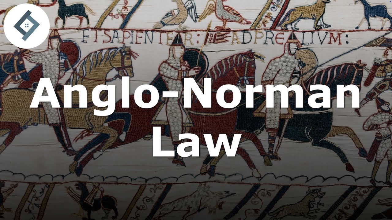 Anglo-Norman Law | History of English Law - YouTube
