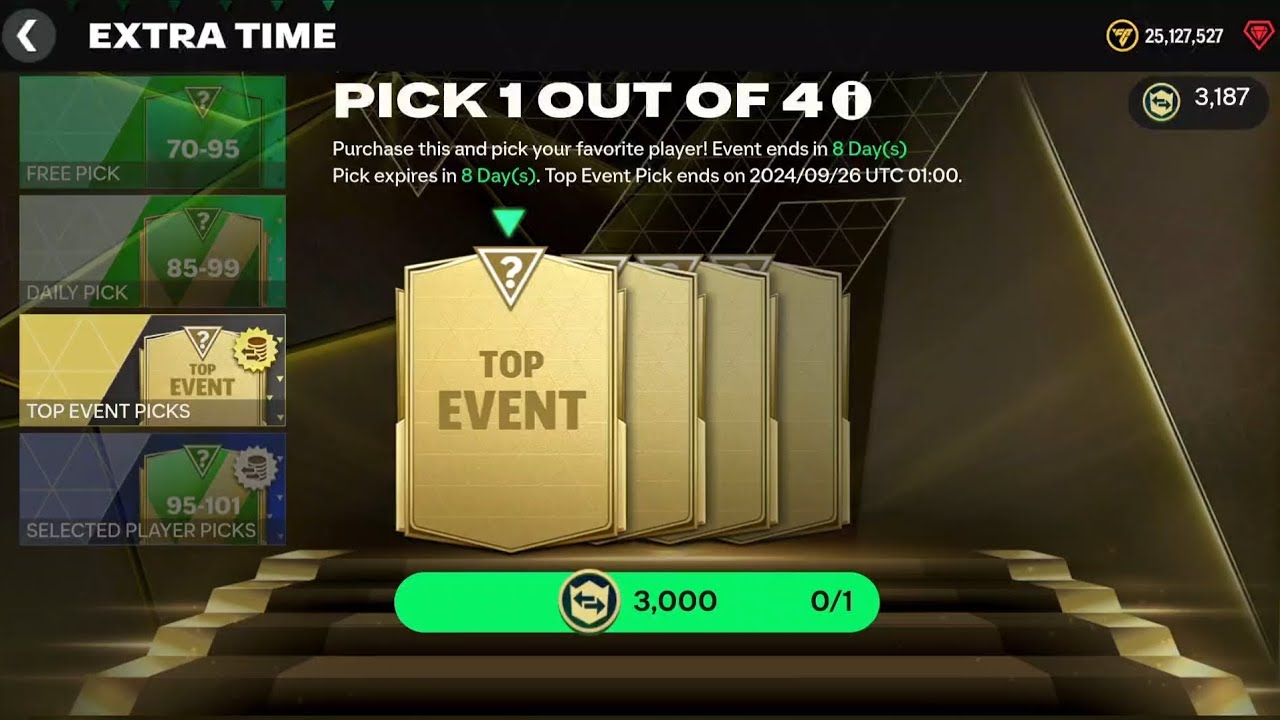 Extra Time Top Pick | FC Mobile - YouTube