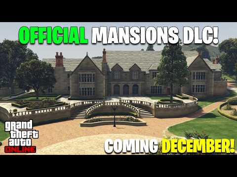 OFFICIAL NEWS: Mansions Are Coming to GTA Online in 2025!