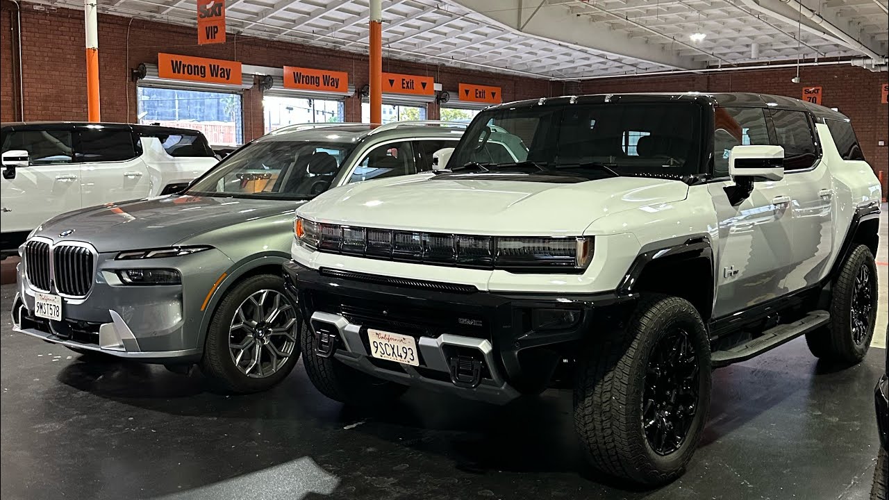 SIXT Los Angeles Airport Car Rental Selection (LAX) - YouTube