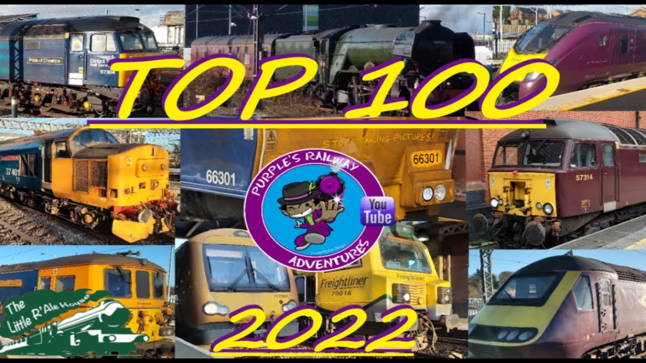 Top 100 Trains of 2022 - YouTube