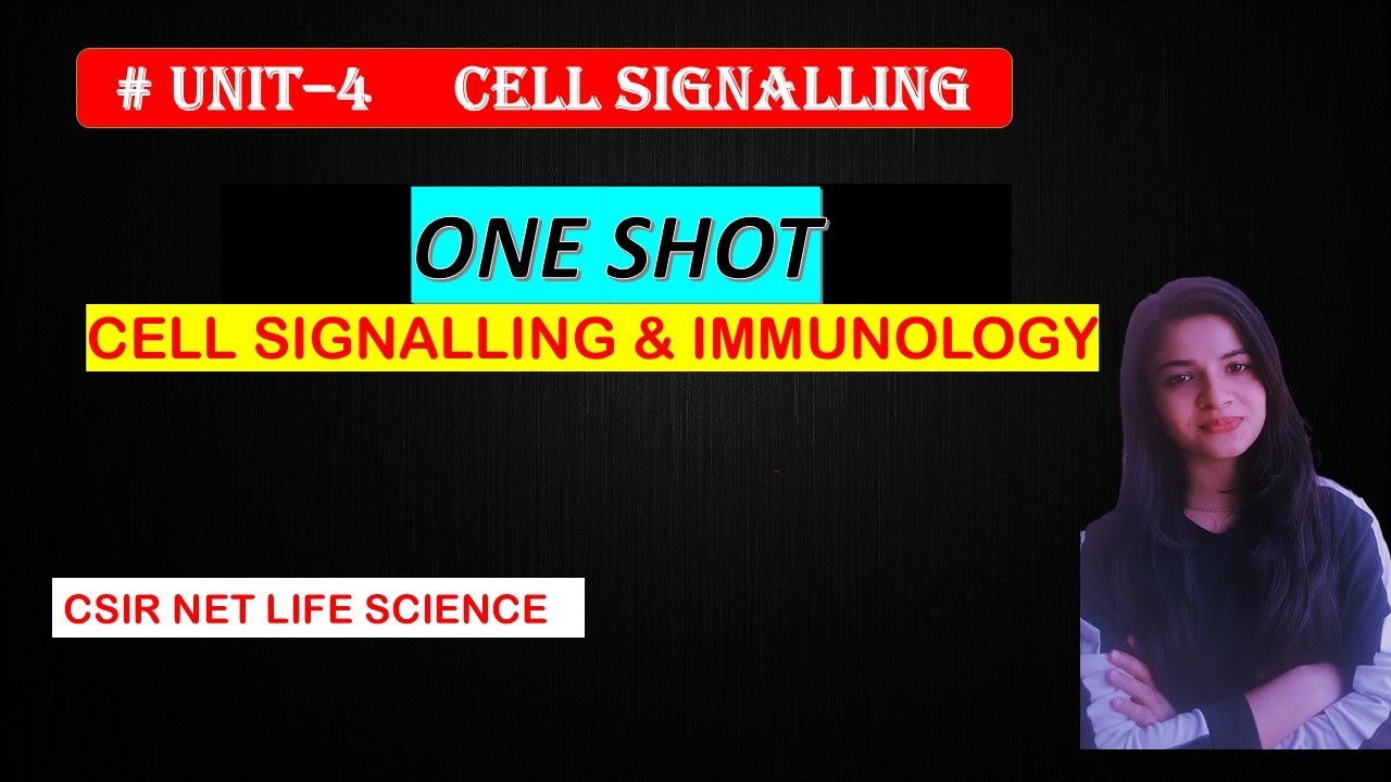 ONE SHOT OF CELL SIGNALLING//CSIR NET // LIFE SCIENCE - YouTube