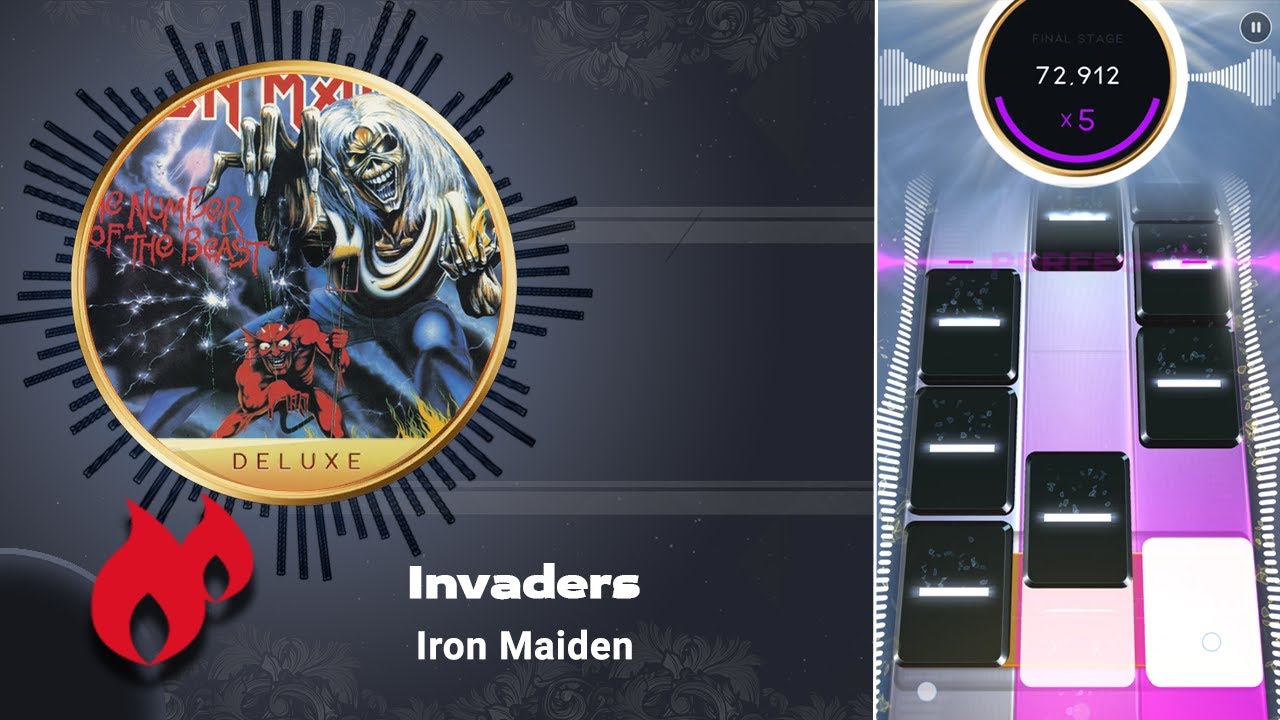 [Royal Rhythm] Invaders - Iron Maiden (Deluxe Extreme) - YouTube