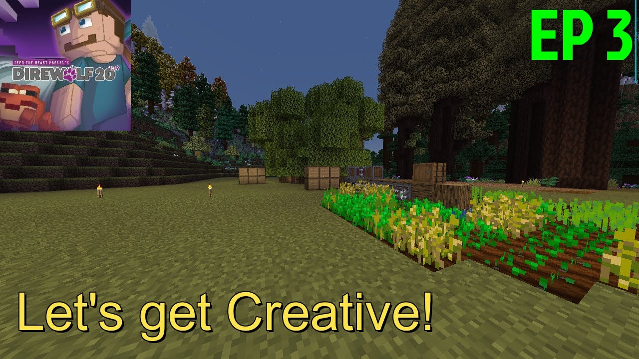 Direwolf20 1.19 Modpack Episode 3: Create Farms, Moving House, and ...