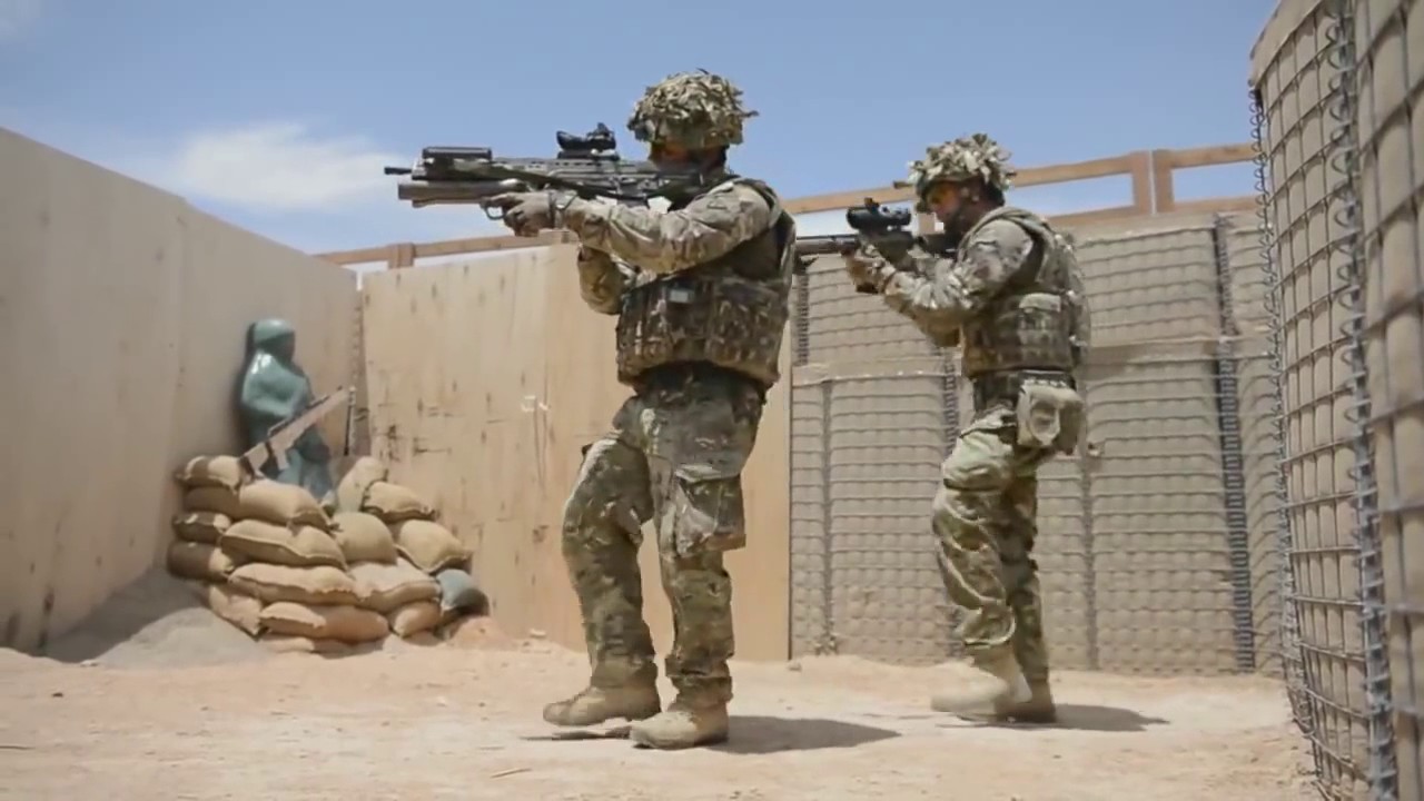 British Army Close Quarters Battle Training - YouTube