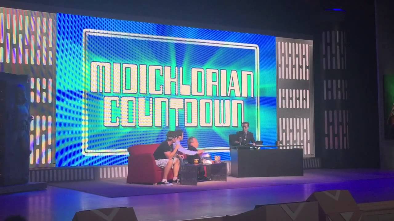 Star Wars Weekends 2015 - Stars of the Saga - Midichlorian Countdown ...