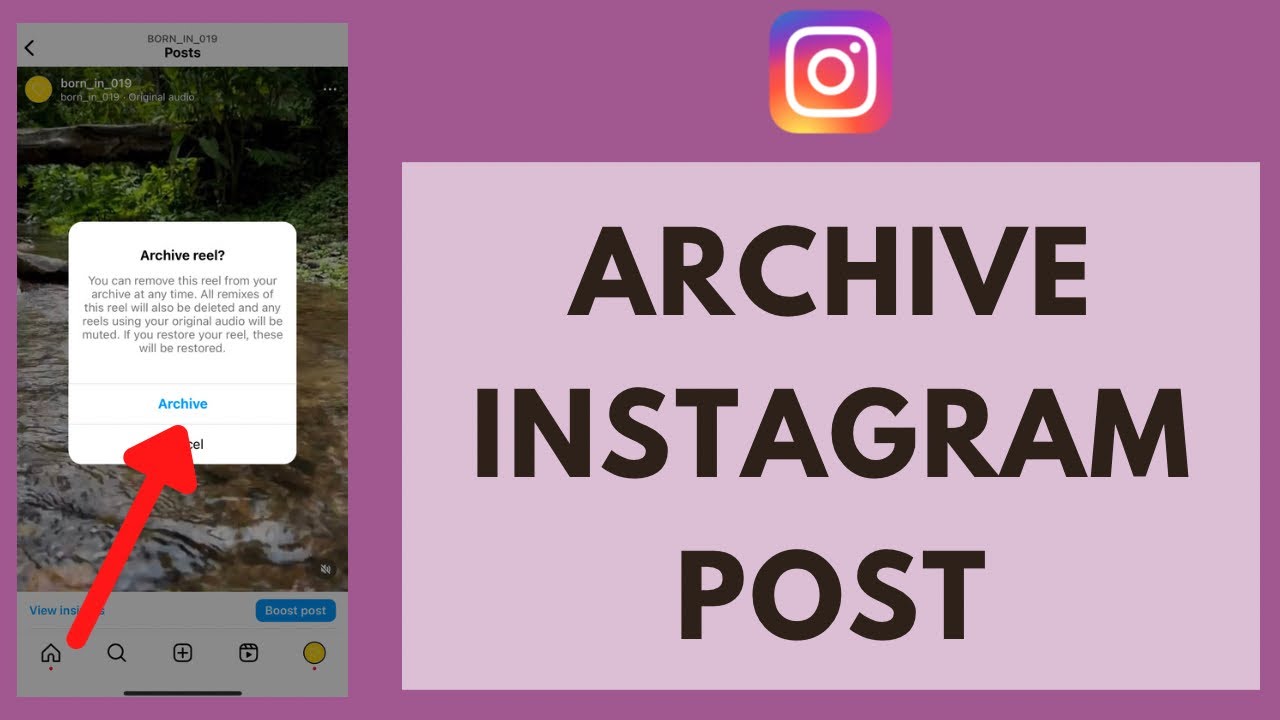 How to Archive Instagram Posts (2023) - YouTube