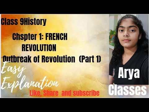 Class 9 History Chapter 1 French Revolution - YouTube