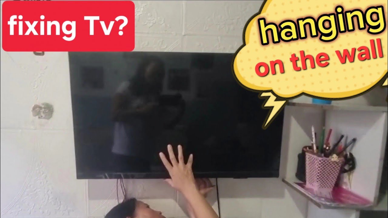 How to fix Tv on the wall? - YouTube