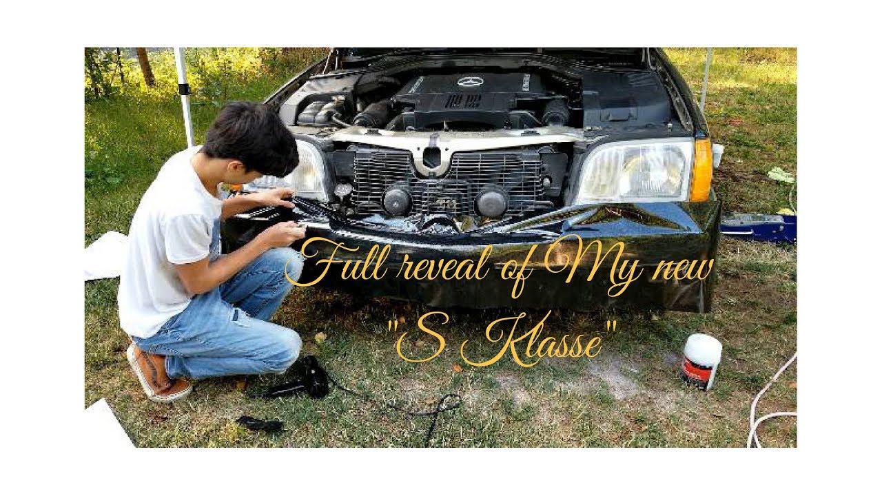 Complete Mercedes S Class W140 Vinyl Wrap - YouTube