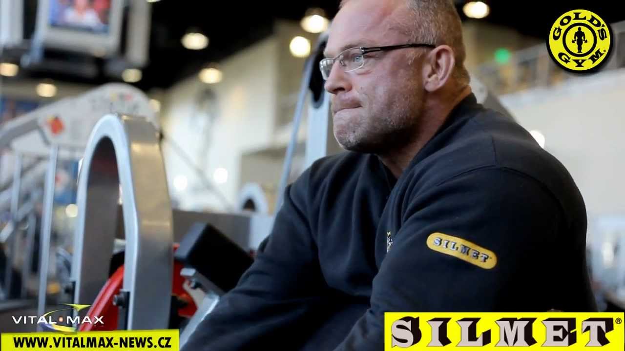 Petr Vanis IFBB Pro in Golds Gym - Arms workout - YouTube