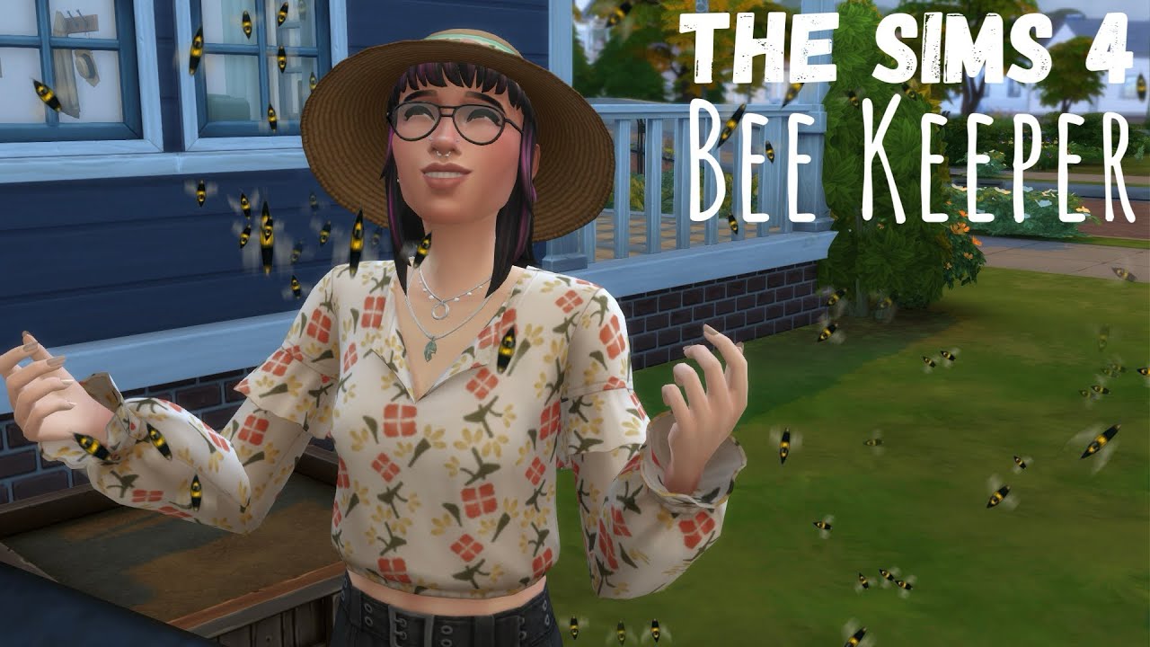 The Sims 4 CAS ~ 🐝Bee Keeper 🐝~ No CC - YouTube