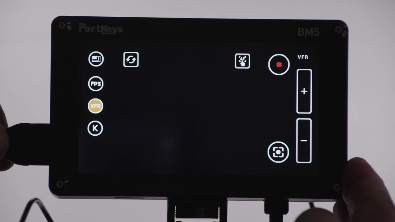 Portkeys BM5 Camera Control Demo - YouTube