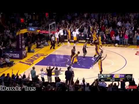 D'Angelo Russell celebration (ice in my veins) - YouTube