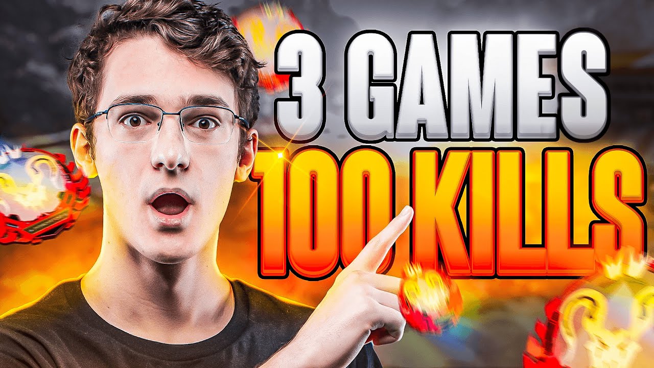 100 Kills In 3 Games (ranked) - YouTube