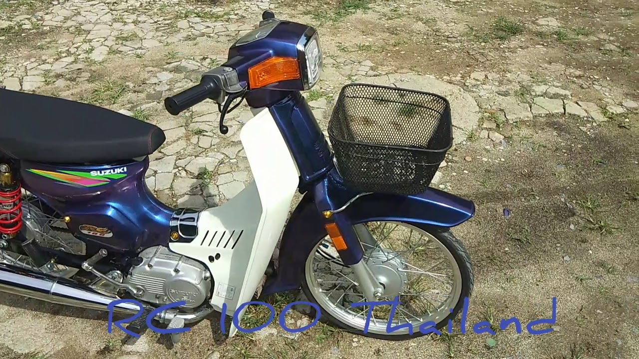Suzuki Rc 100 Thailand แต่งสวย - YouTube