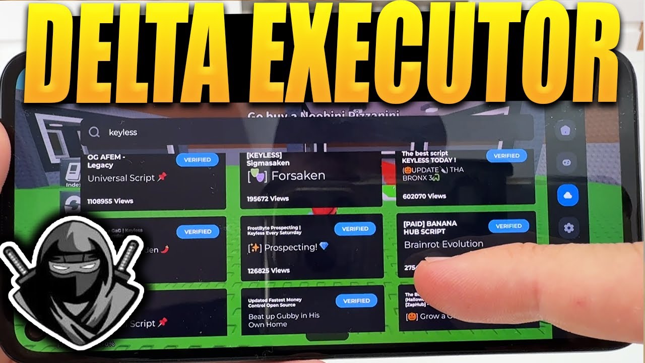 Delta Executor *EASY TUTORIAL* Android APK & iOS iPhone iPad Delta ...