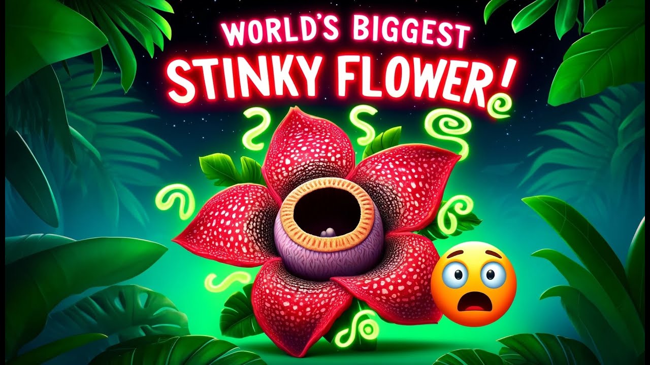 The World’s Biggest & Smelliest Flower Will Shock You! 😱| This HUGE ...