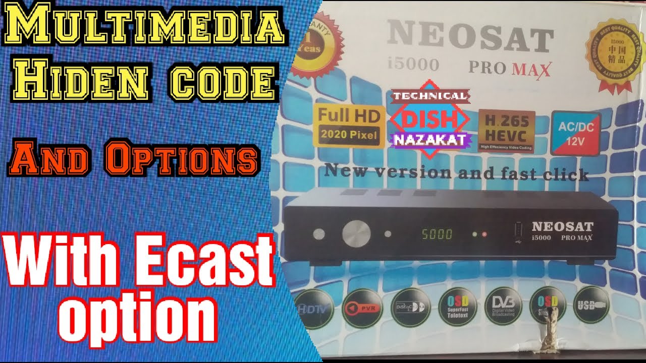 Neosat i5000 pro max multimedia master code aur is mein majood faction ...