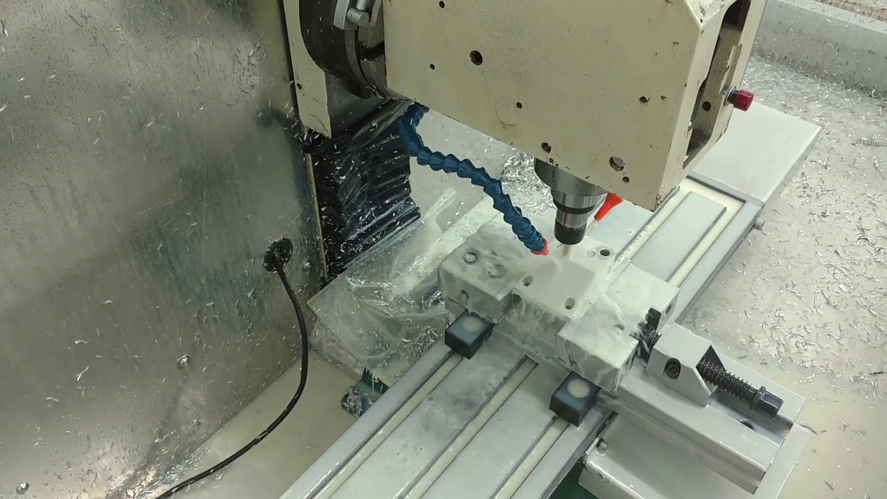 G0704 mini lathe tool post riser 2 - YouTube