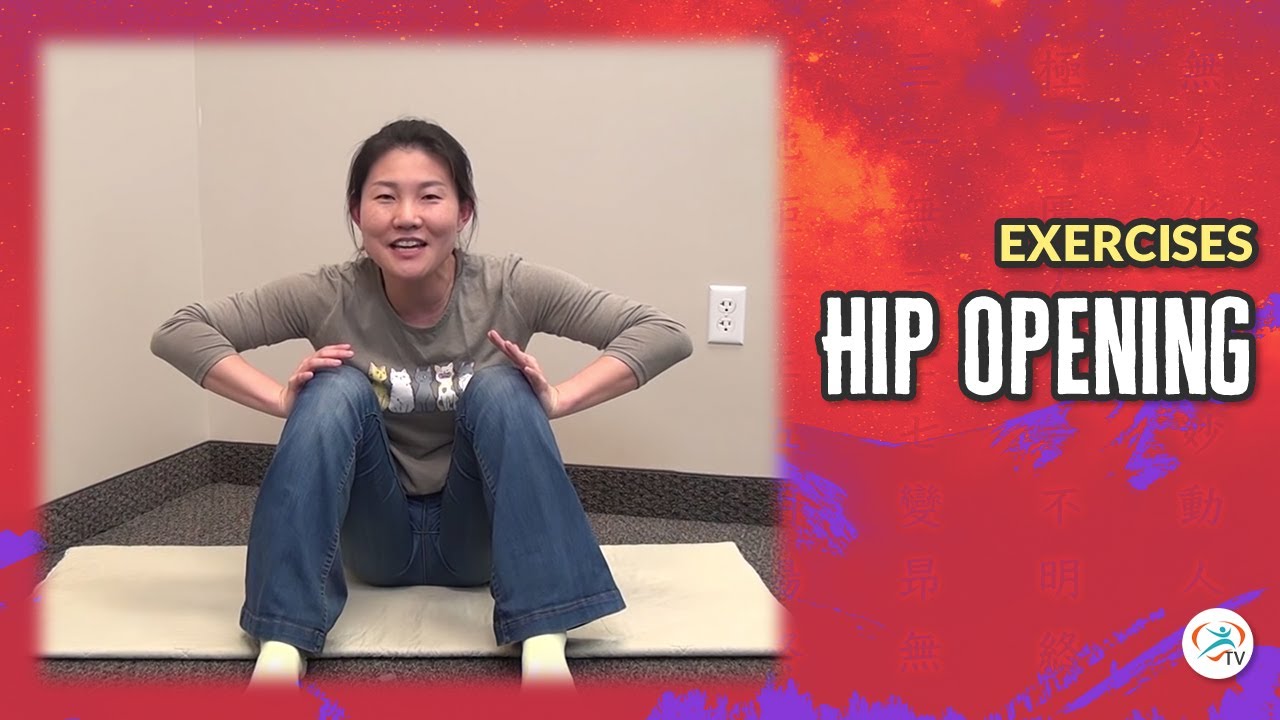 Hip Opening Stretch | Body & Brain Yoga Exercises - YouTube