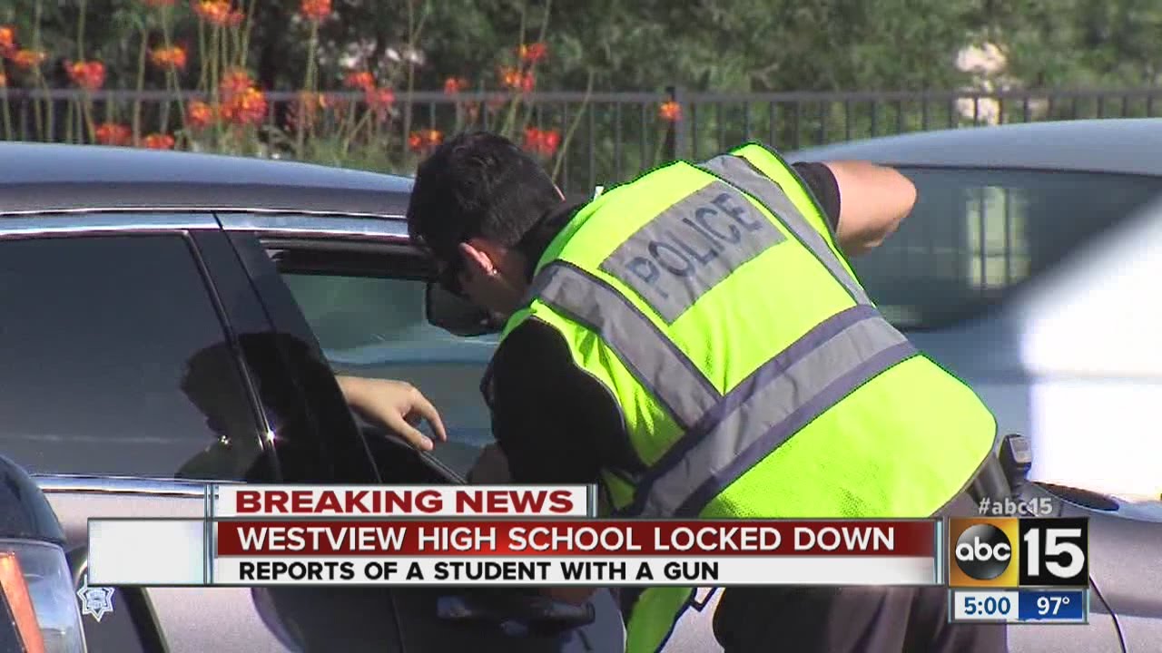 Westview High School lockdown over - YouTube