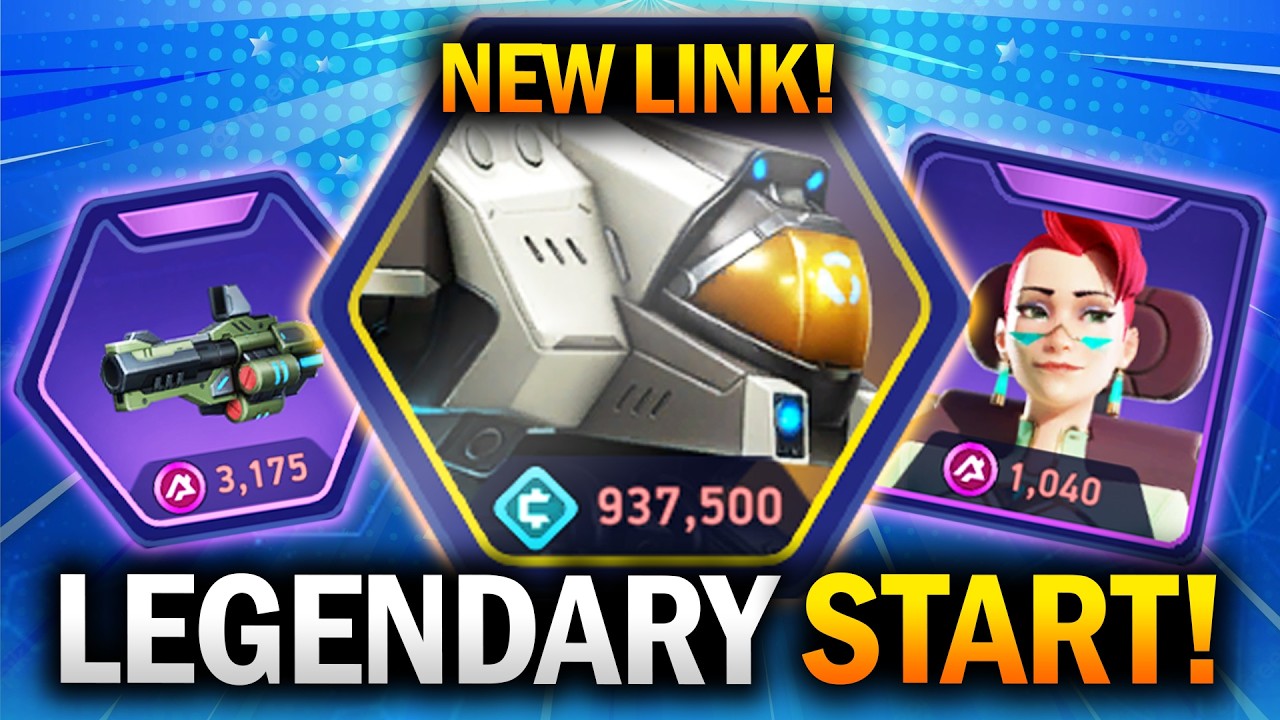 FREE LEGENDARY MECH?! - BEST STARTER LINK for NEW PLAYERS in Mech Arena ...
