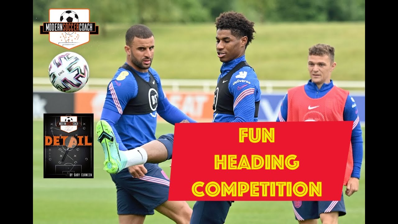 England Fun Heading Finishing Game! - YouTube