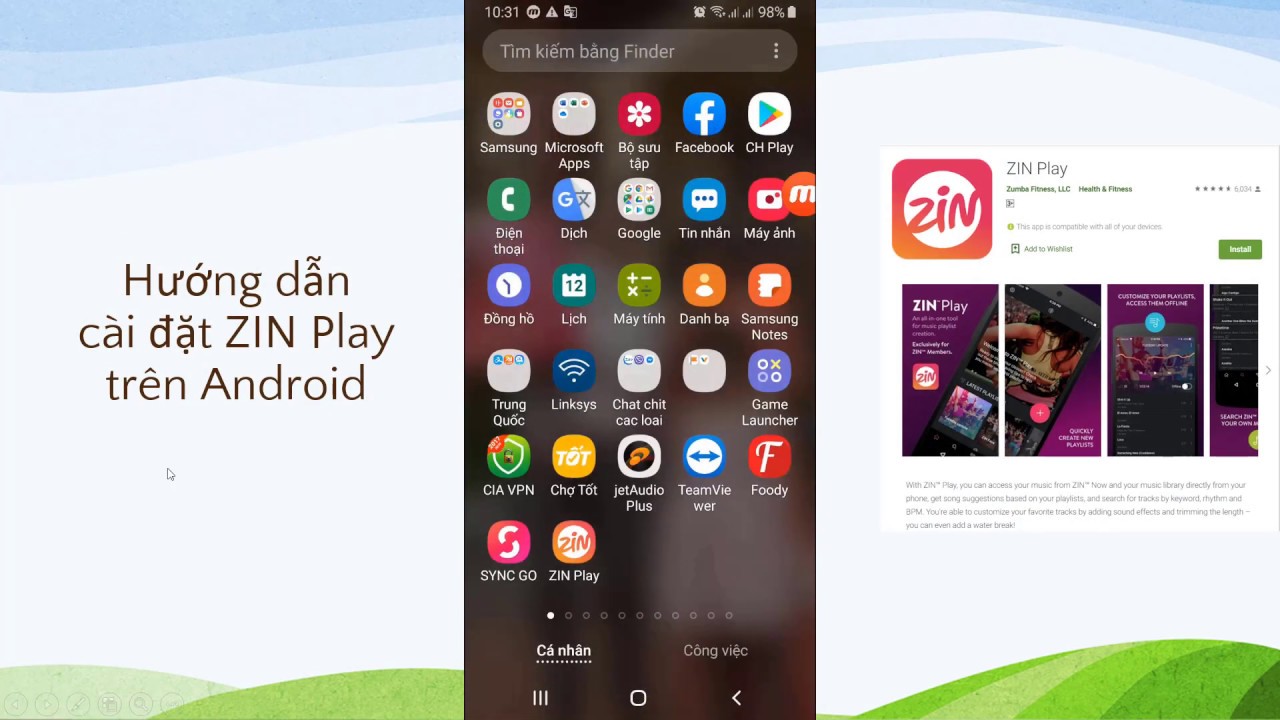 ZIN Play Cấp tốc 101 - 01.02: Cách cài đặt ZIN Play trên điện thoại Androi và iOS ( iphone ...
