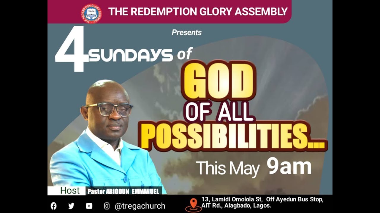 "GOD OF ALL POSSIBILITIES" || 18-05-2025 - YouTube
