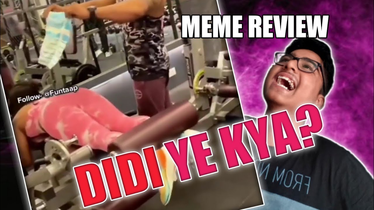 ARREY Didi Ye kya kar rahe ho 😂| Funny fing memes | MEME REVIEW #13 ...