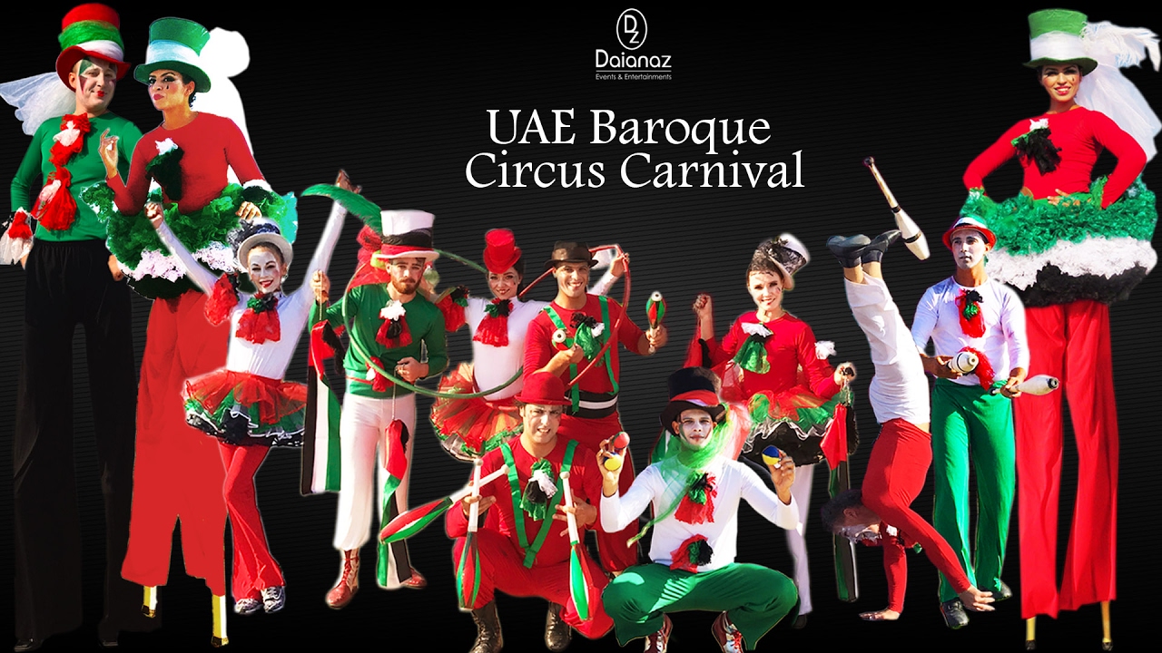UAE Baroque Circus Carnival - YouTube