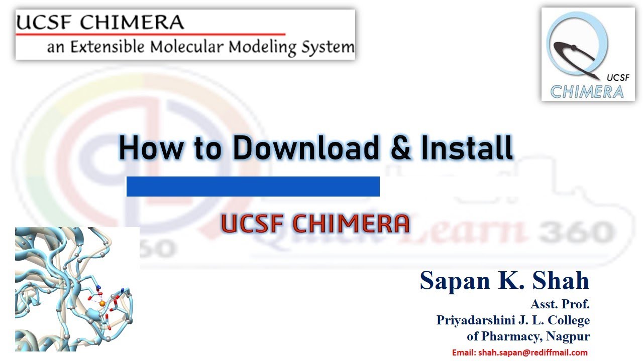 How to Download and Install UCSF Chimera - YouTube