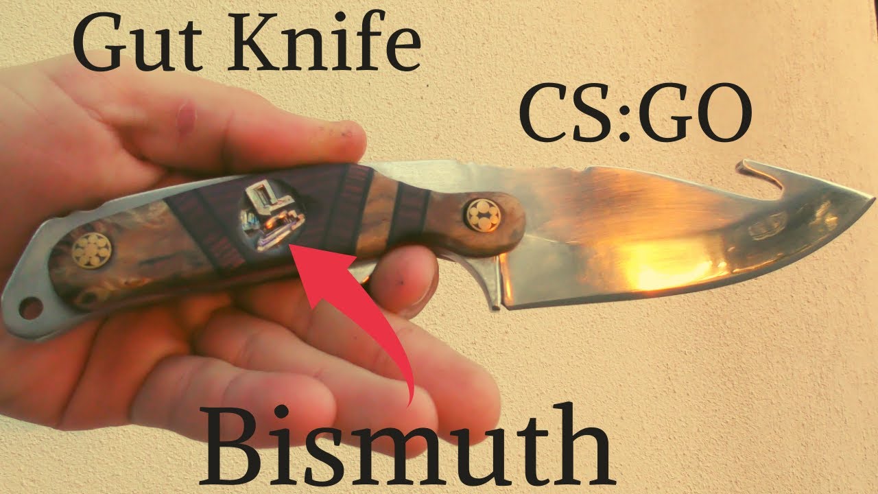 How to make the ''Gut hunting knife'' with Bismuth from CSGO - Knife ...