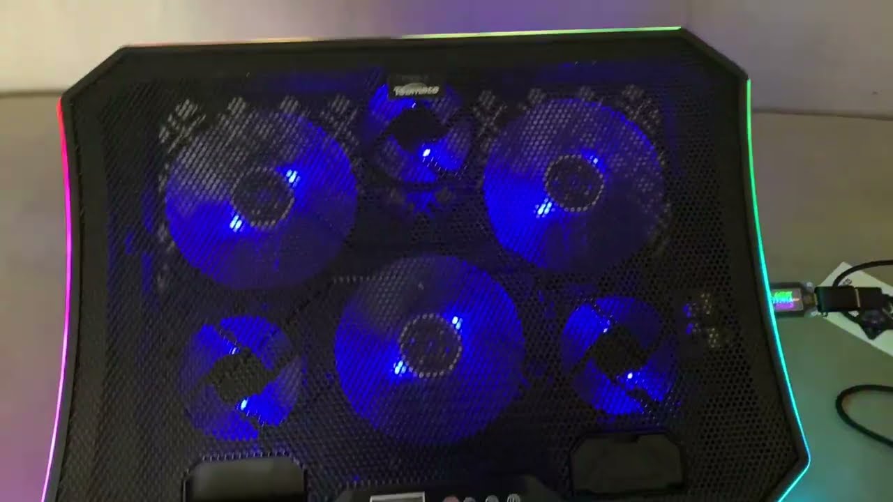 TopMate C12 Base Refrigeradora Portatil Gaming RGB, Refrigera tu ...