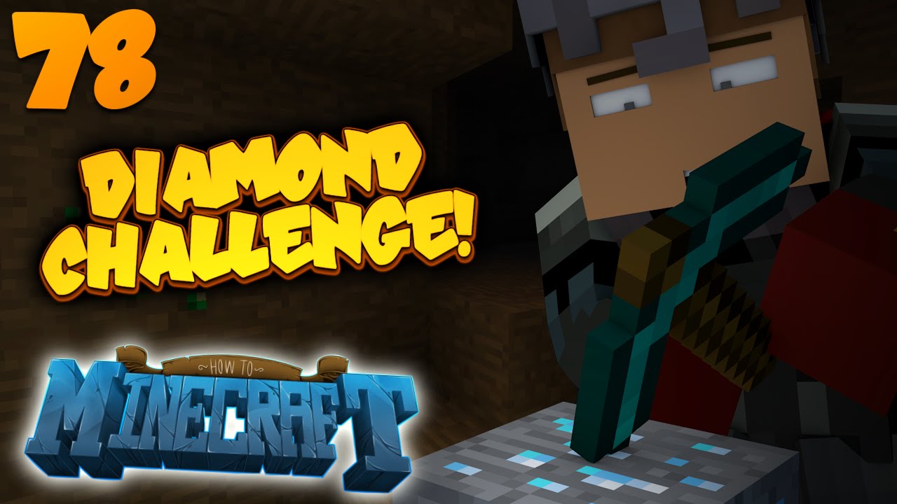 How To Minecraft | #78 | Diamond Challenge | Crushing Choco (How To ...
