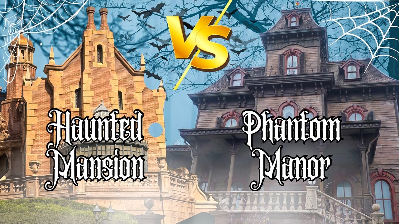 Phantom Manor vs. Haunted Mansion 👻- Welches Disney-Geisterhaus gefällt ...