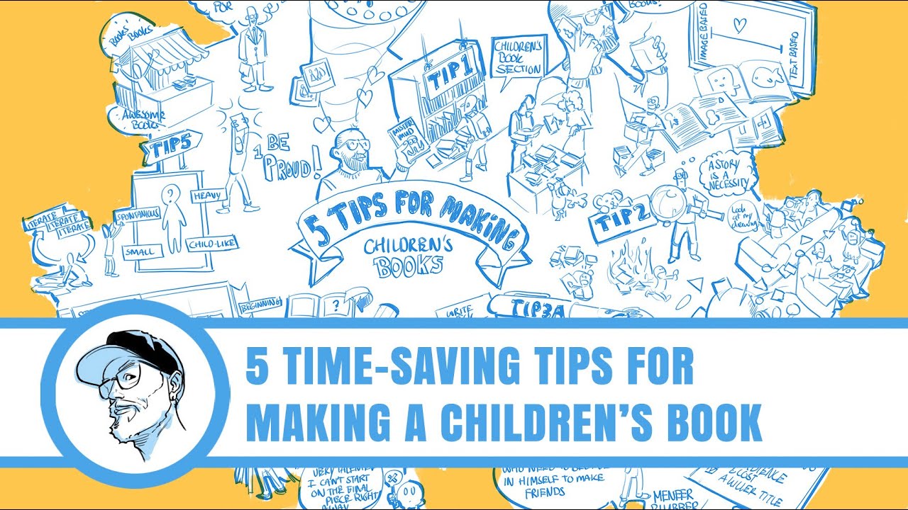 5 Time-Saving Tips For Making a Children's Book - YouTube